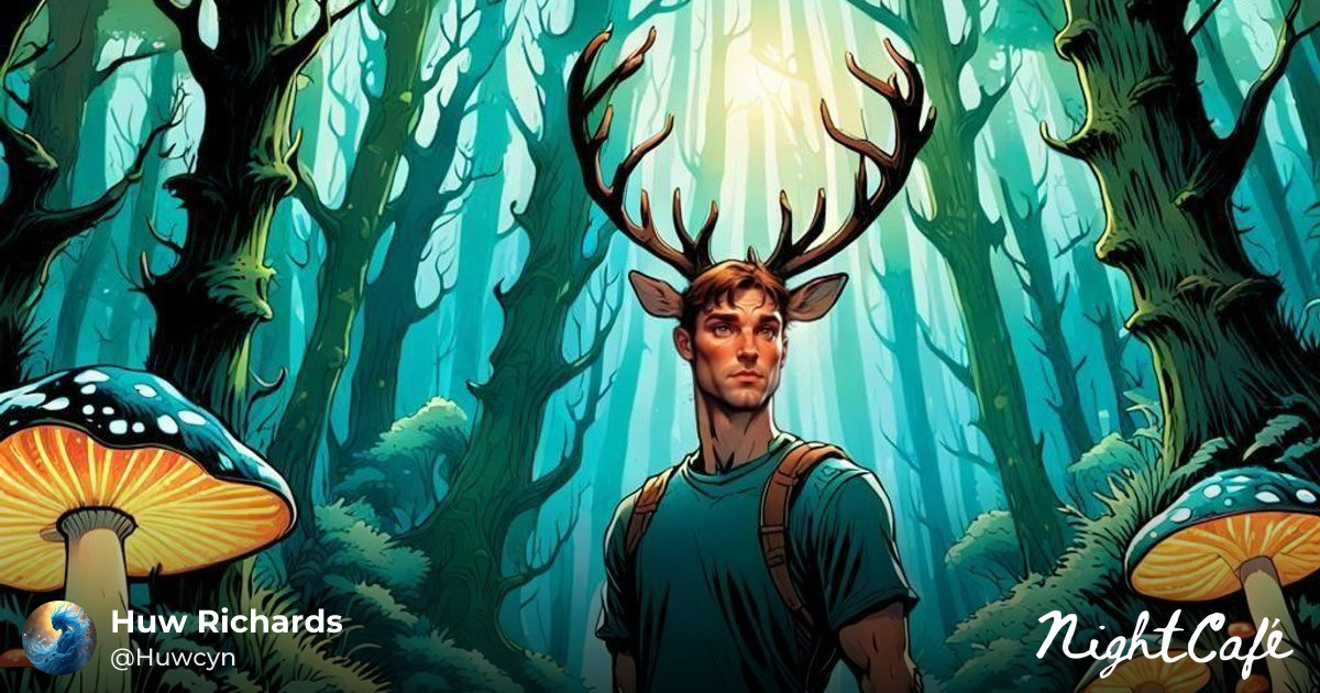 Man of Wild - Mystical Deer-Man Wielding Nature Magic in Com...