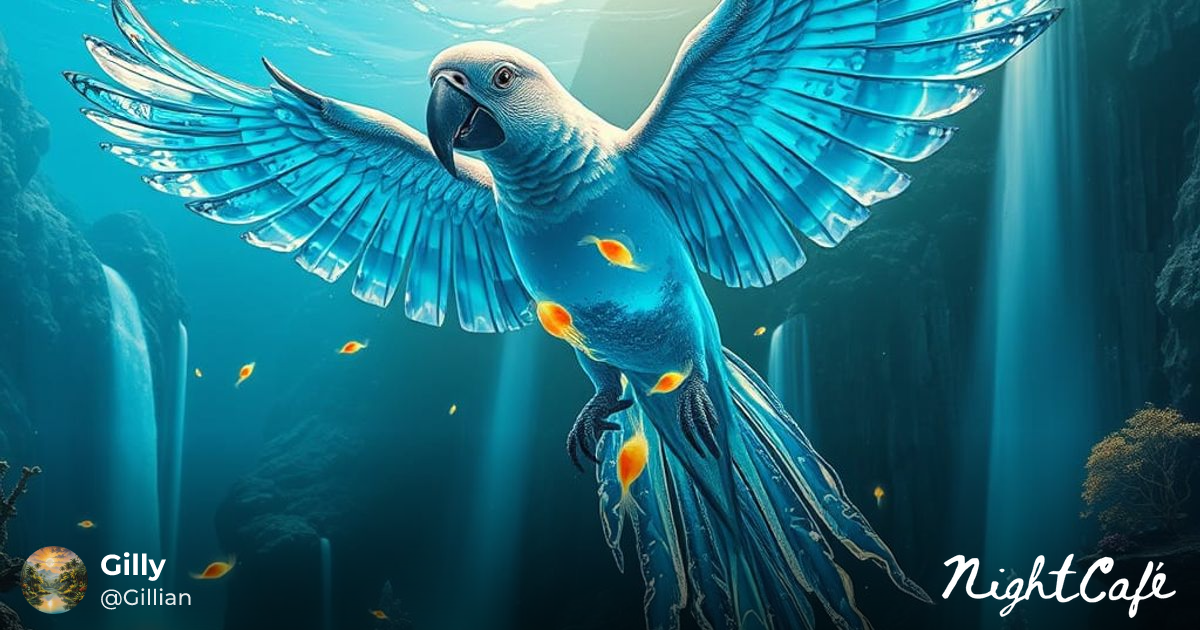 The Parrot of Water – The Ocean’s Whisper *"Soaring above a crystal ...