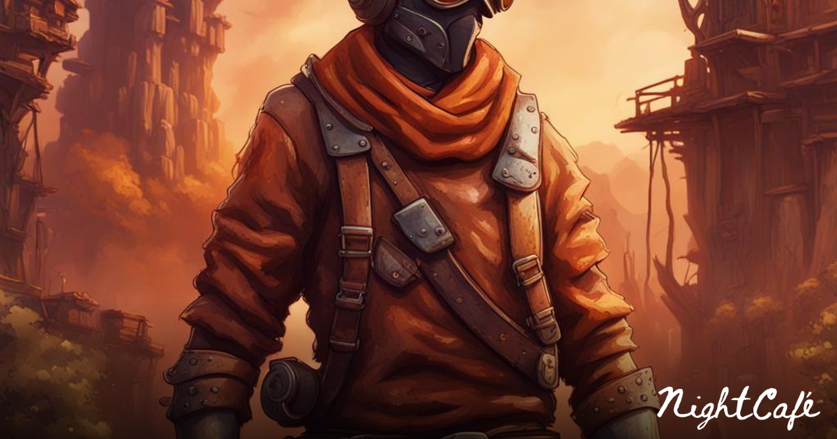 Rust Gamer YouTube Profile Picture in Fantasy Styl... - AI Art