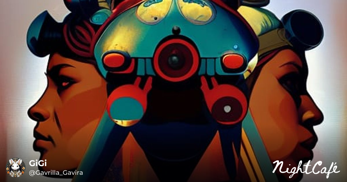 FAST CLIP the borrowed prompt - Afrofuturist Women in Oilpun...