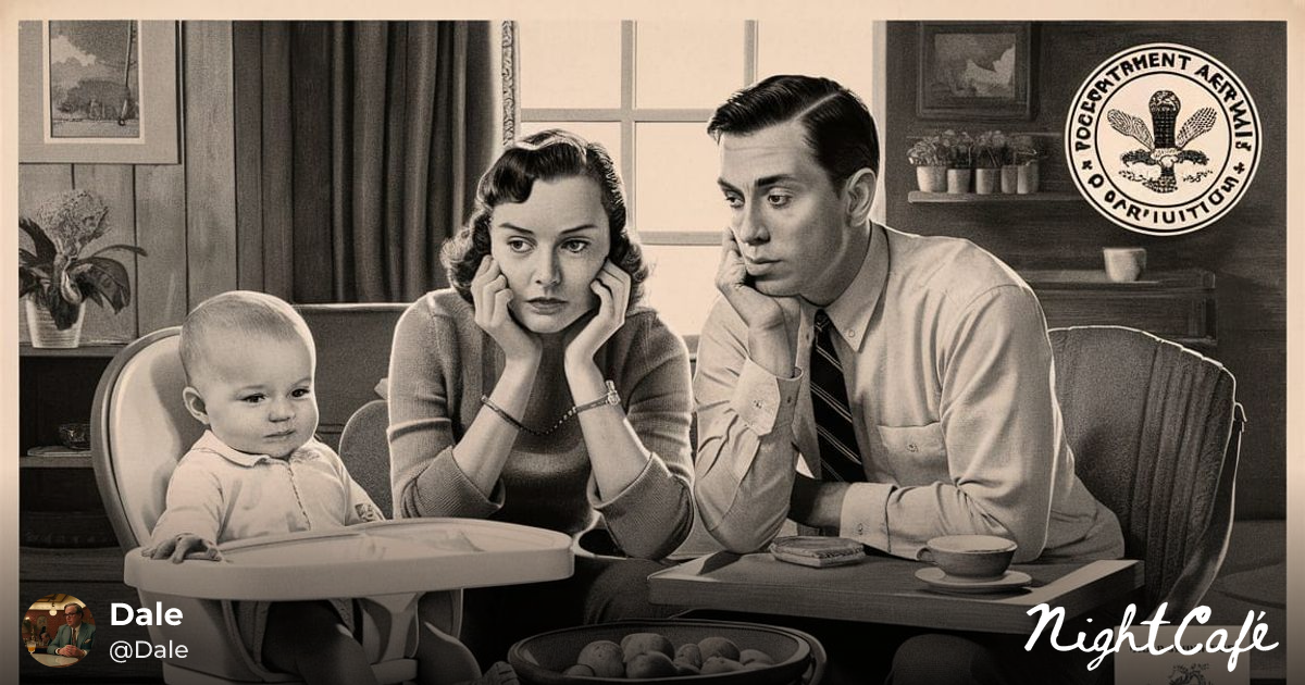 1950s USDA Anti-Baby Propaganda Poster