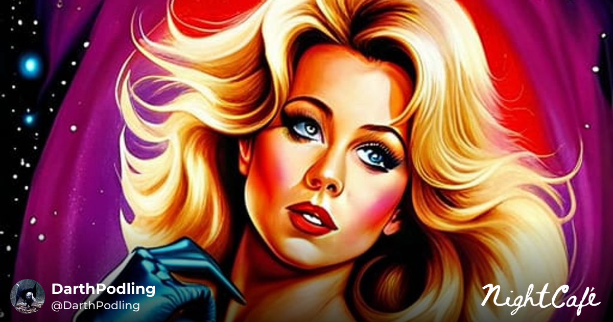 Young Jane Fonda as the beautiful Barbarella