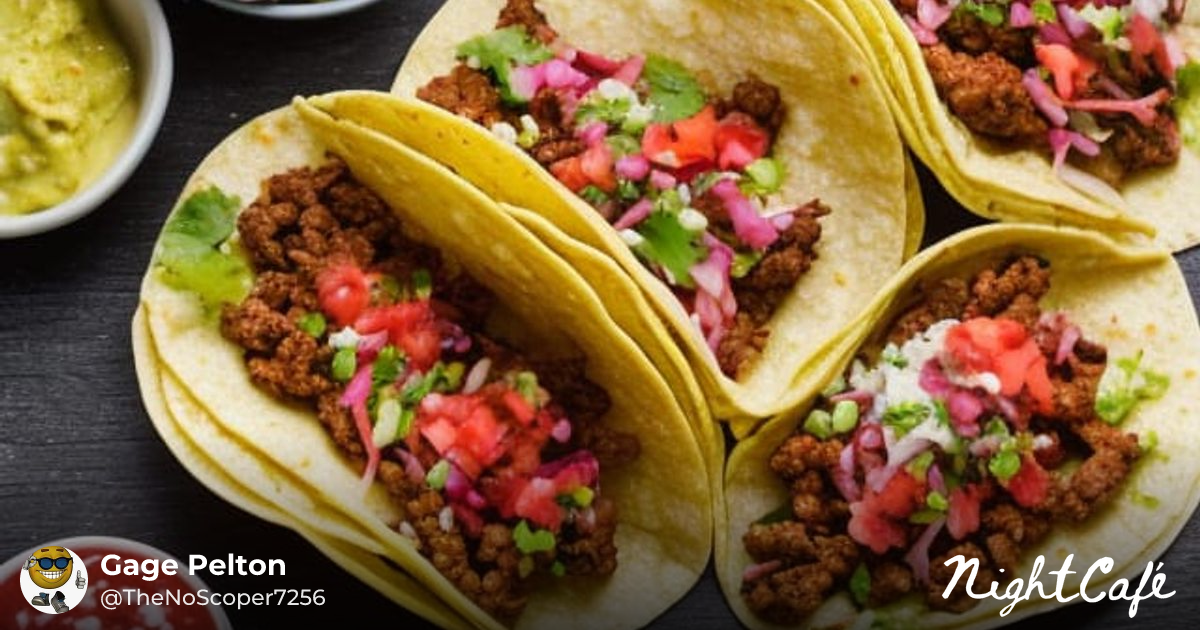 Tacos - Delicious Tacos Generated by AI