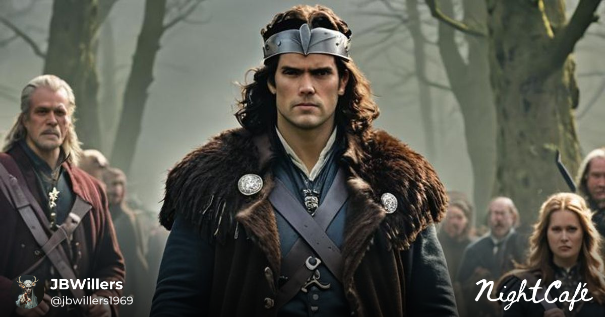 The Highlander: Epic Movie Poster with Henry Cavil... - AI Art