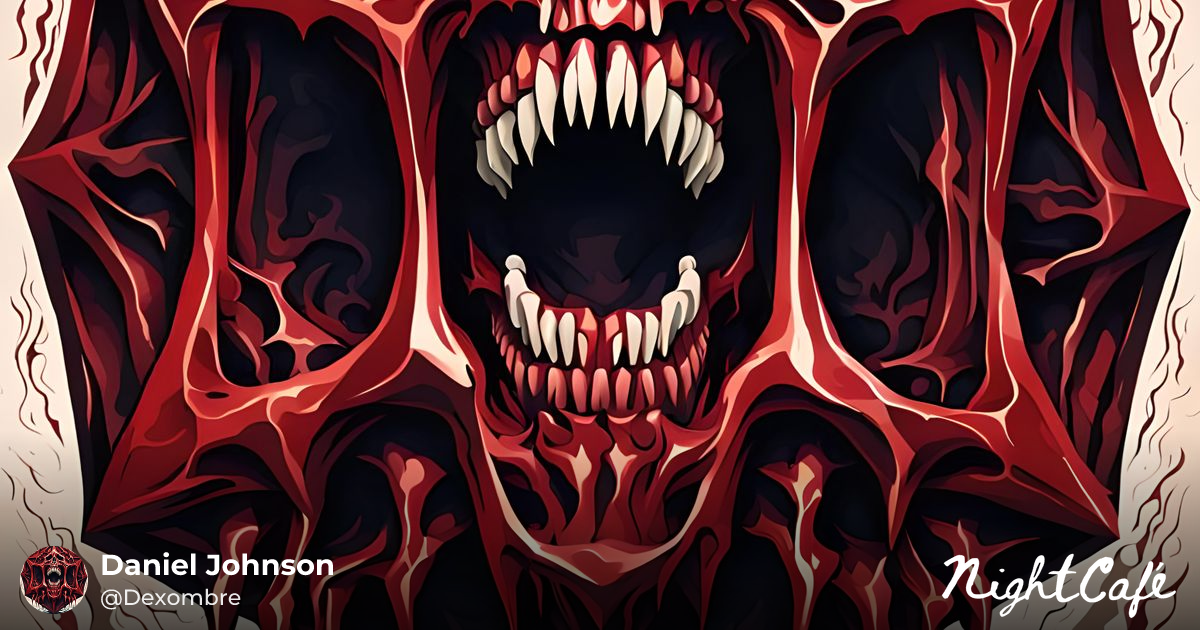 Icon of Anathema - Screaming Flesh Dodecahedron with Monster...