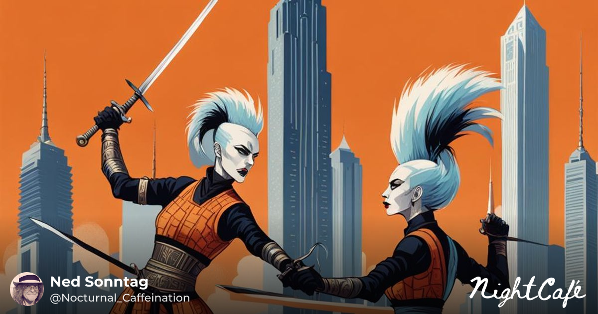 Pleiadian/Arcturian Conflict 2 - Barsoomian Women Duel in Ar...