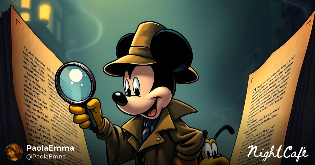 Mickey Mouse detective - Mickey Mouse Investigates in Film N...