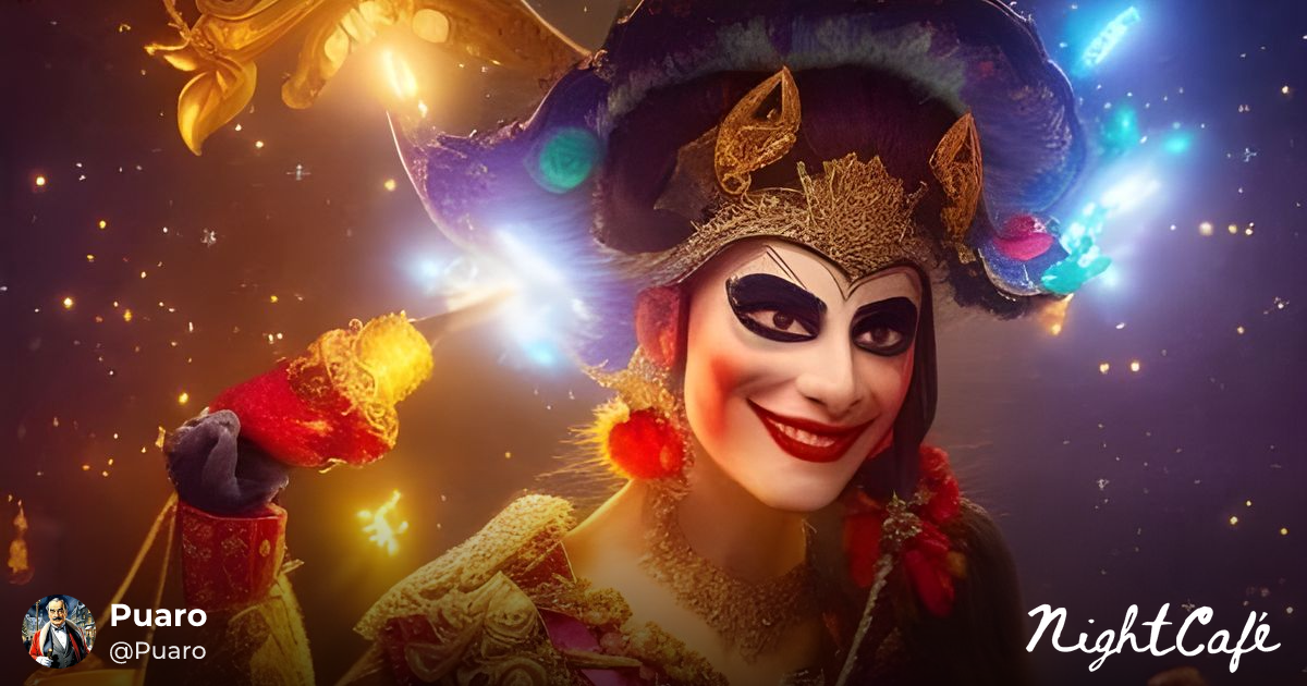 Jester 3 - Mischievous Jester Portrait at Fantasy Festival