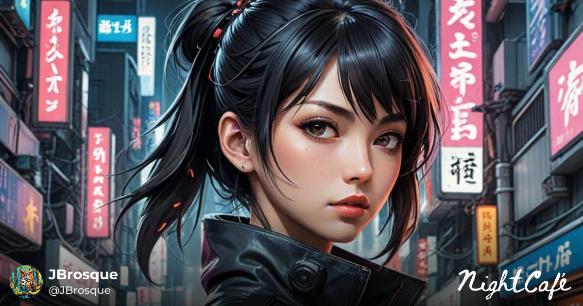 Japanese magazine cover - Cyberpunk Goddess on Japanese Maga...