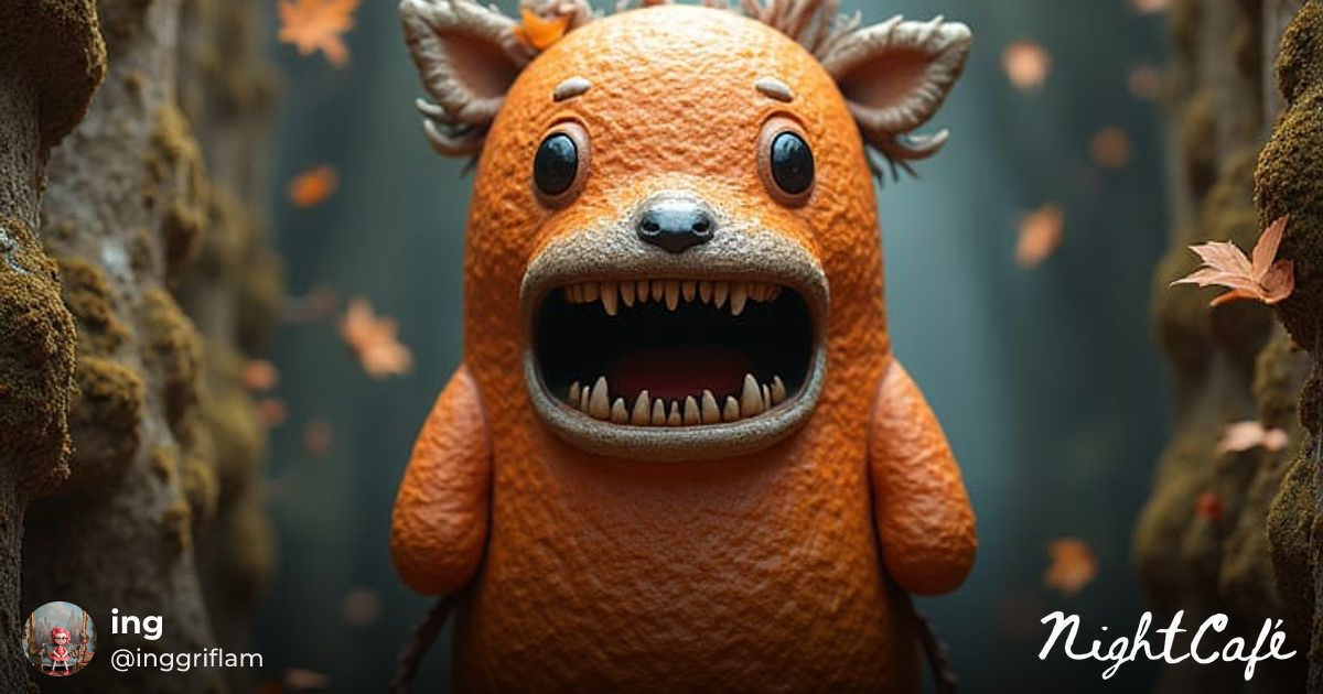 A Gummigami Anthromorph in 3D Doodlecraft and Pyrographic Whittling in ...