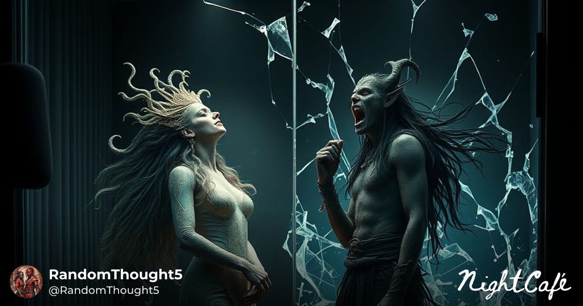 A mythical Siren and Banshee are in a musical studio booth ...