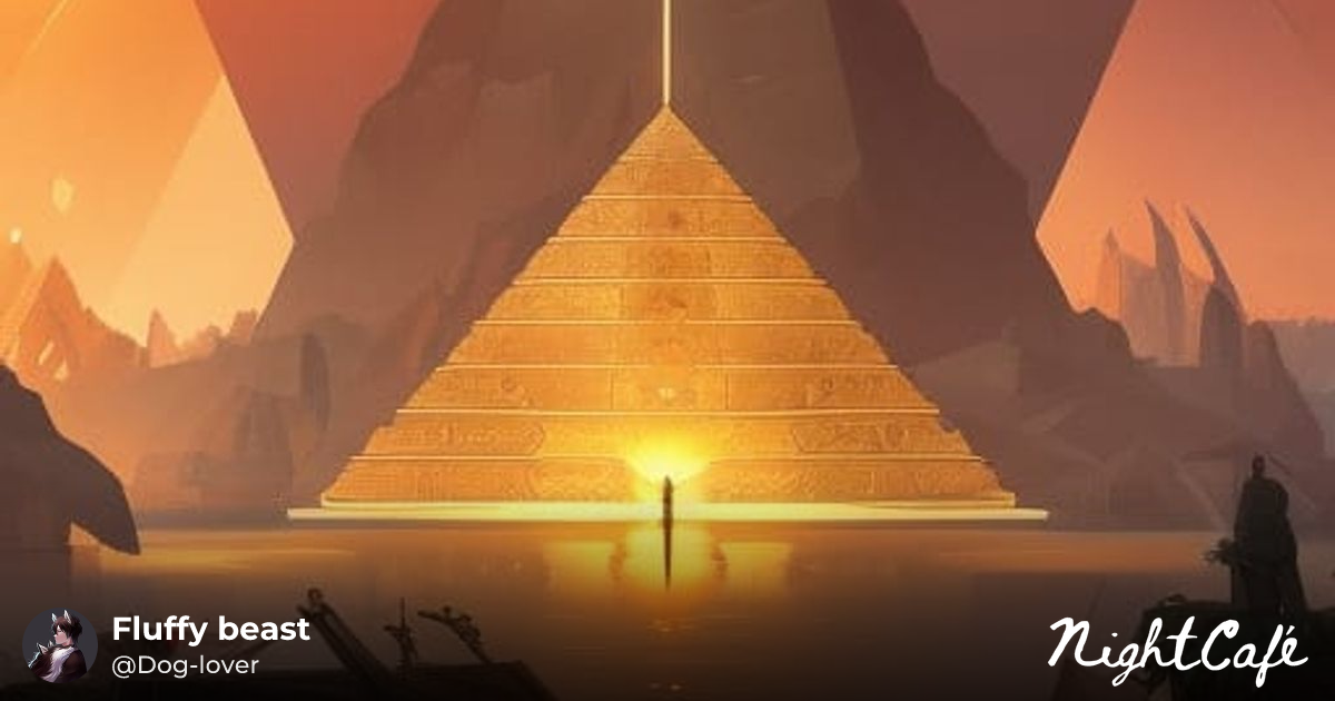 Pyramid of the Future - Pyramid in Sunlight: Hyperdetailed ...