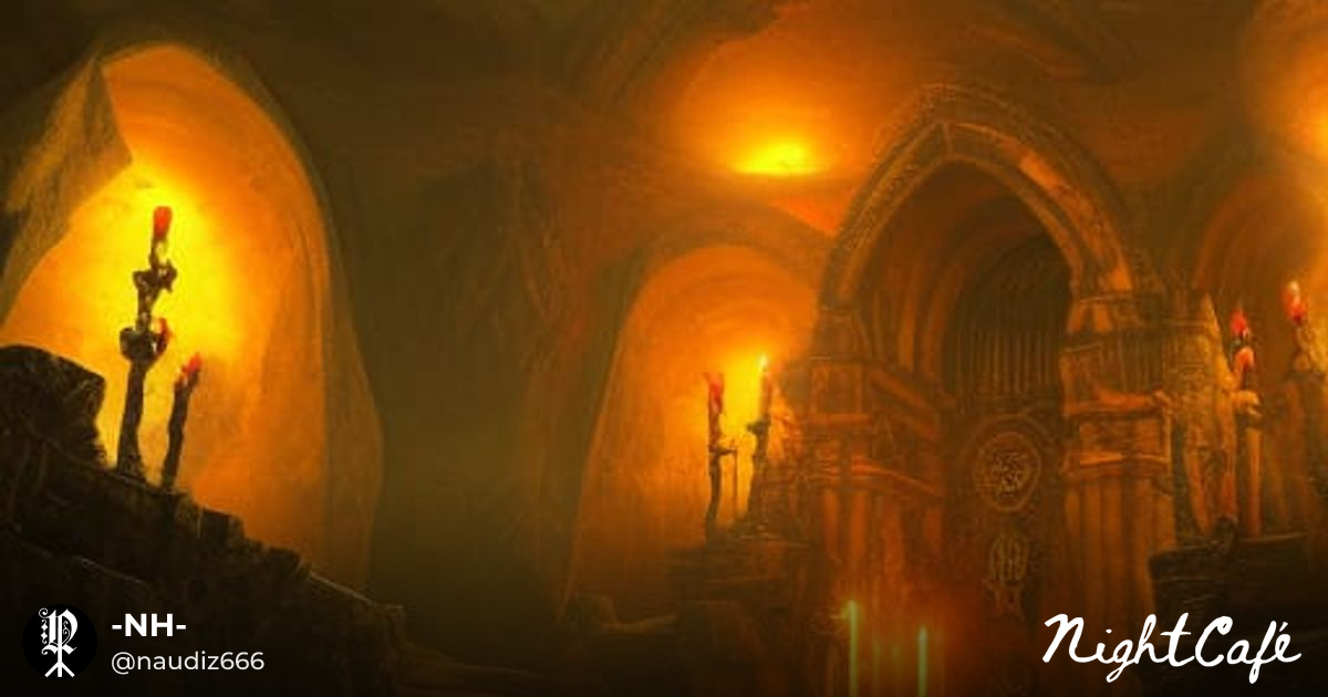 Abysmal XLVI - Dark Magic Catacomb Shrine: Detailed Fantasy ...