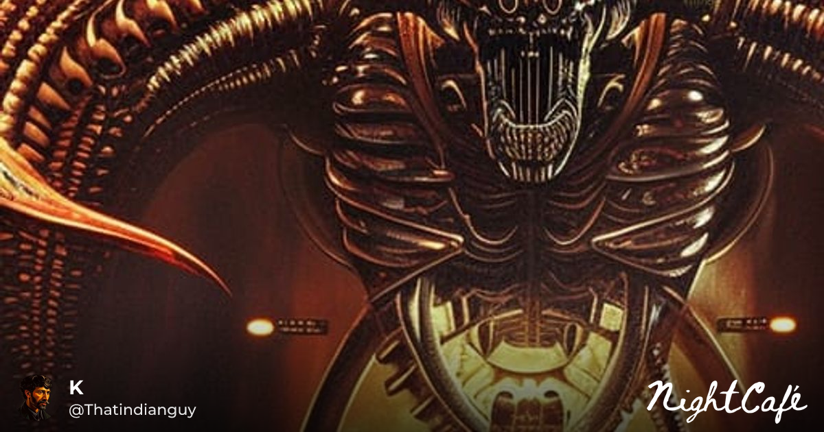 Xenomorph in 32-bit Pixel Art Style - AI Art