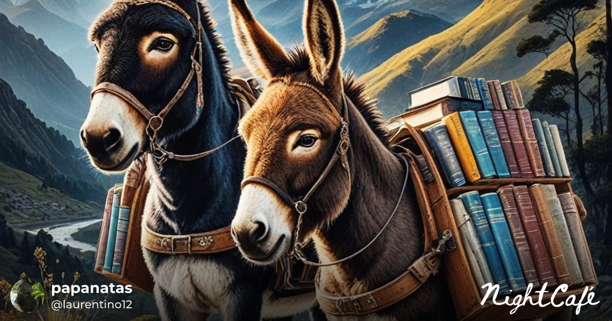 Alfa y Beto, biblioburros colombianos.