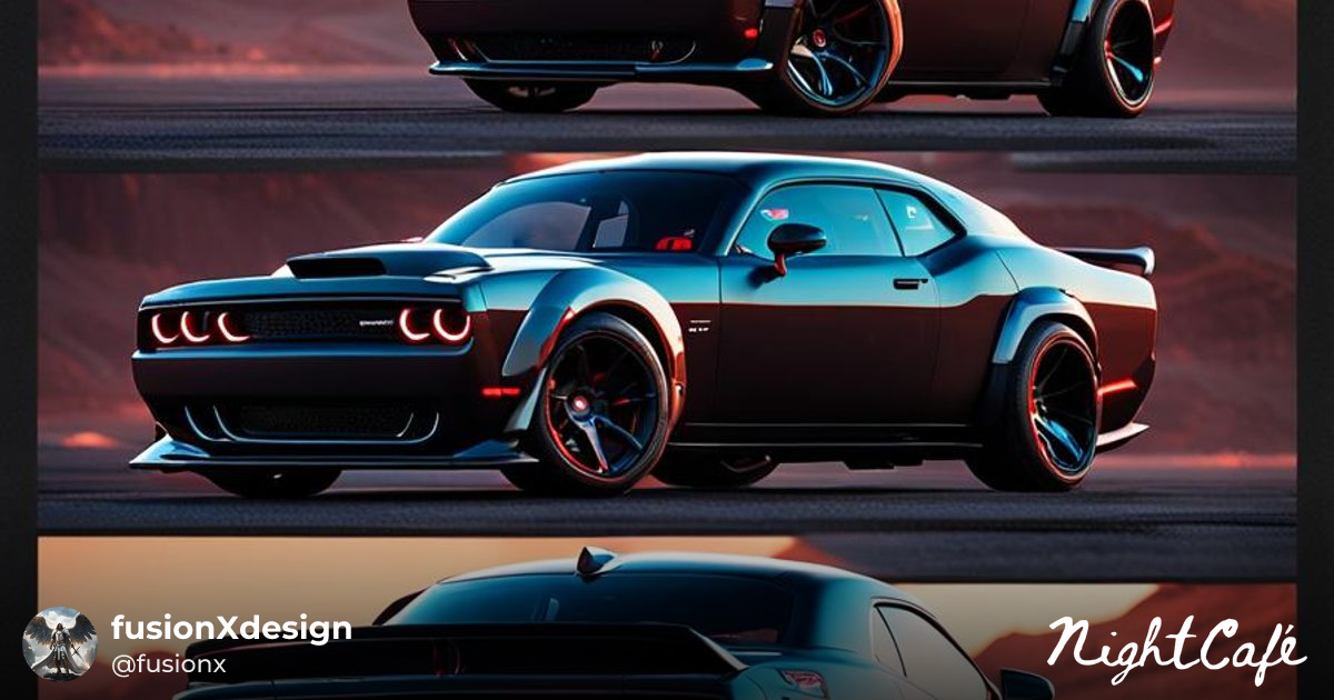 Deserted Dodge Hellcat SRT