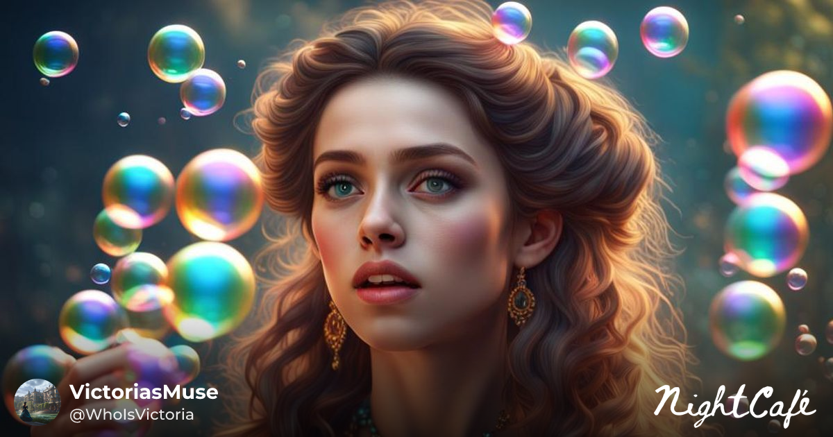 princess bubbles - Girl with Bubbles: Detailed Fantasy Conce...