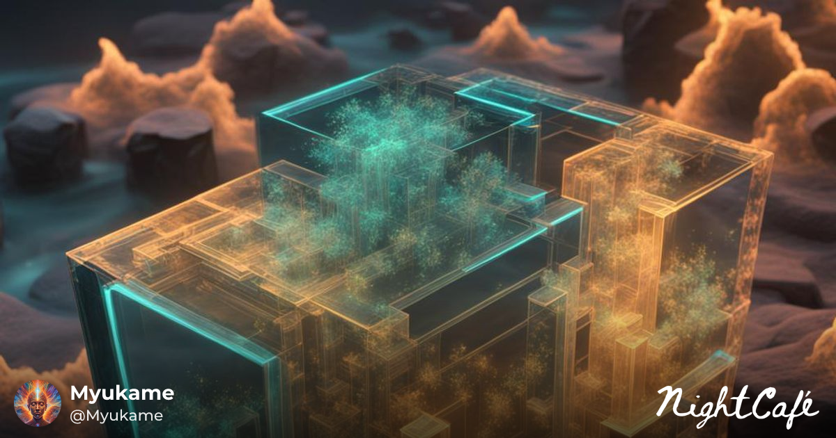 Ethereal Cube : Complex Building From Astral Energy #Myukame