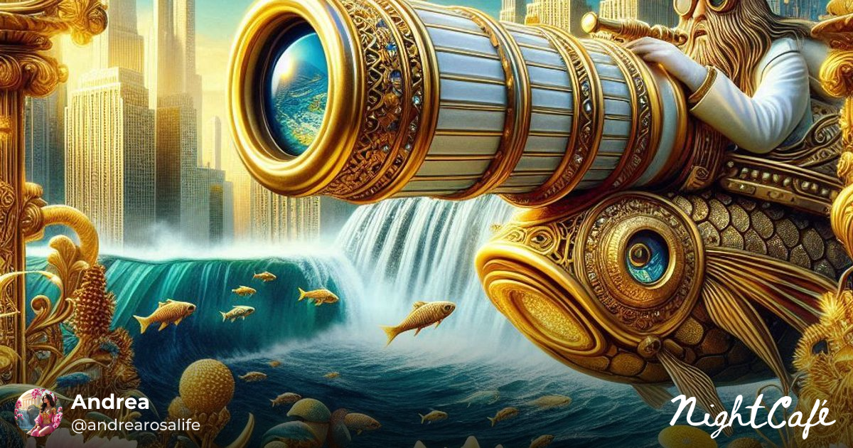 Fish Periscope another view on the world @Andrearosalife