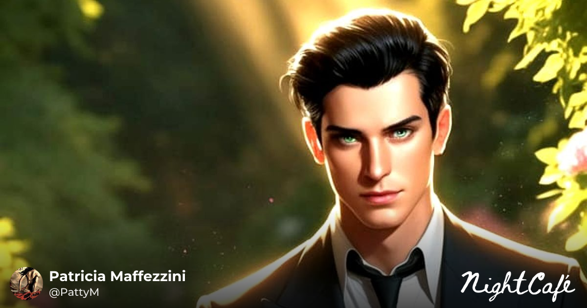 A very handsome gentleman. - Dashing Gentleman in Sunlit Ga...