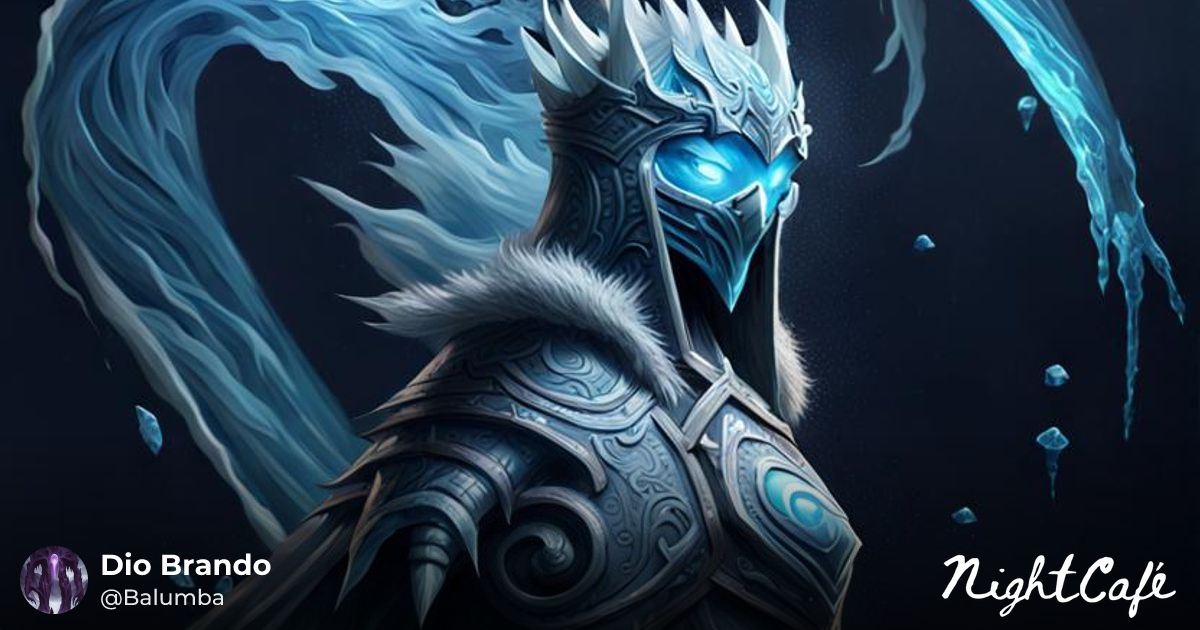 Sub Zero Knight - Iced Water Knight with Swirling Water Swor...