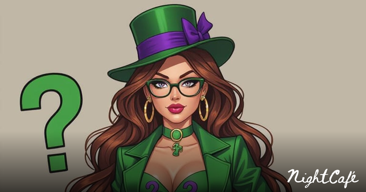 Earth 11 Riddler - Arkham City - Female Riddler in Question ...