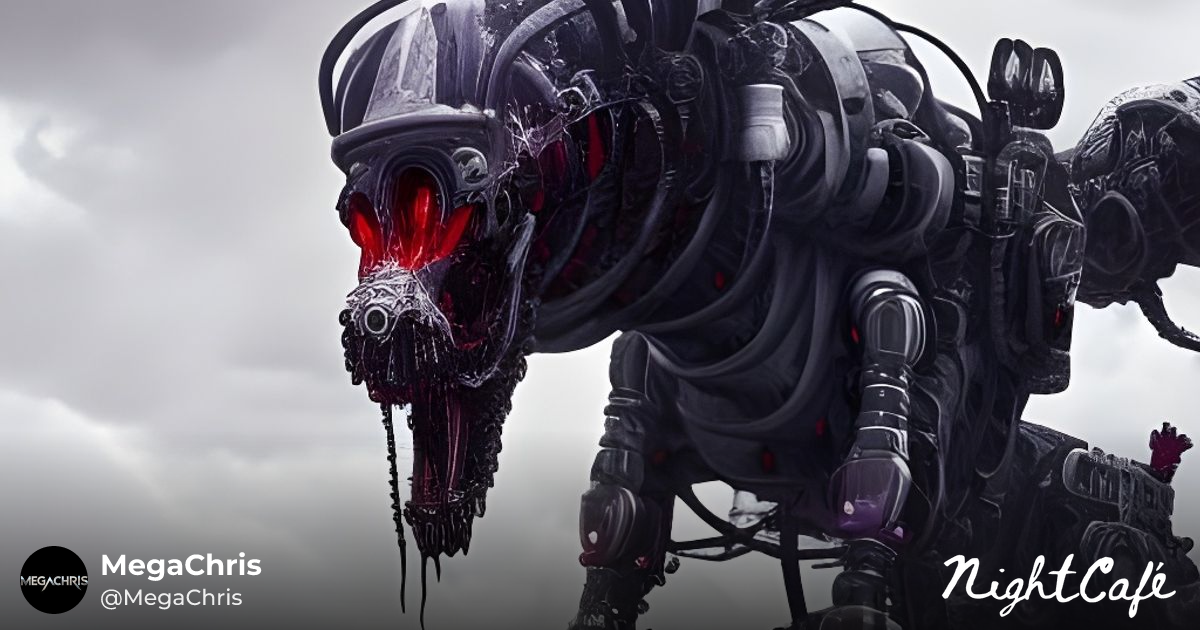 Mecha Death Hound - Mad Scientist's Robotic Death Knight Inv...