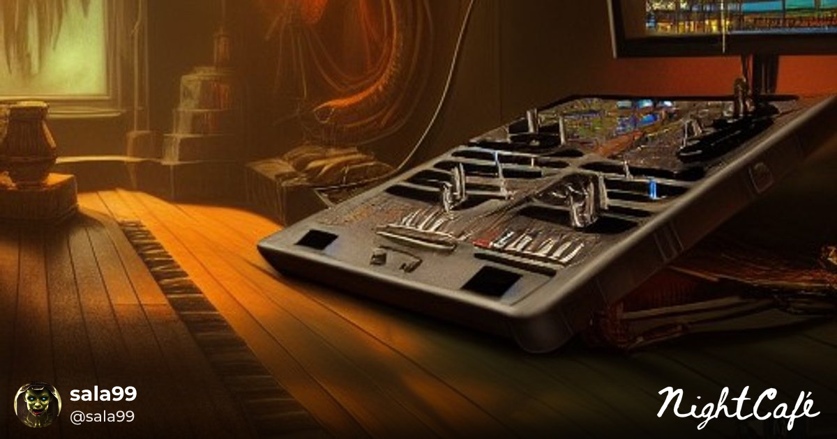 Horror Dj Studio2 - Horror DJ Studio in Detailed Digital Mat...