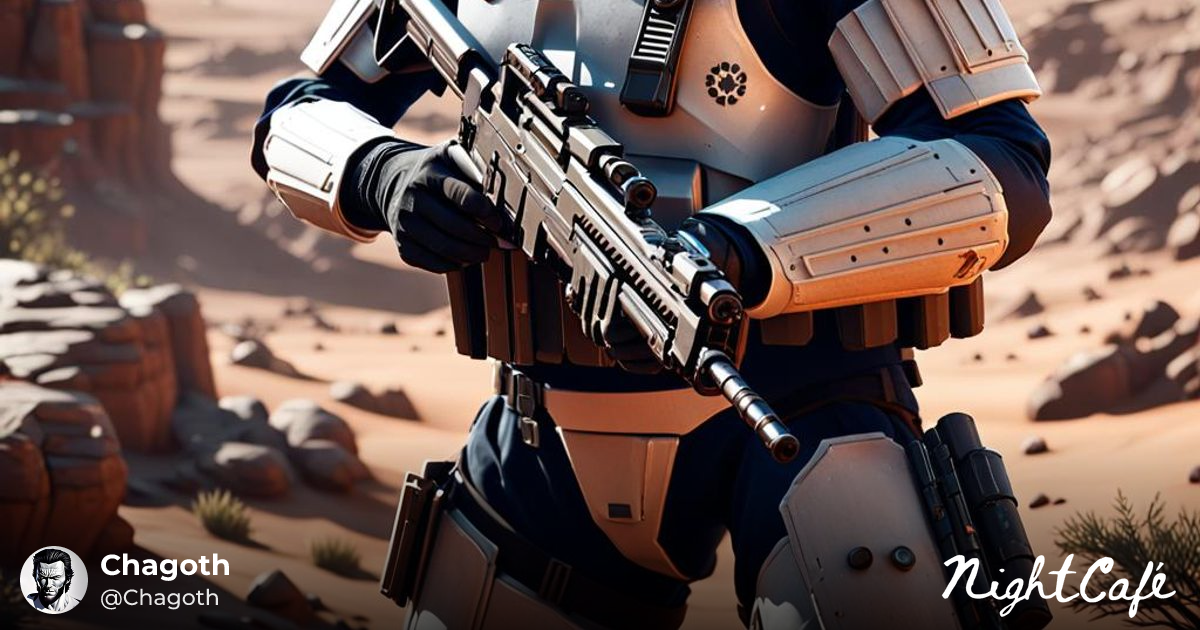 Imperial Desert Recon Trooper - Imperial Scout Trooper in 3D...