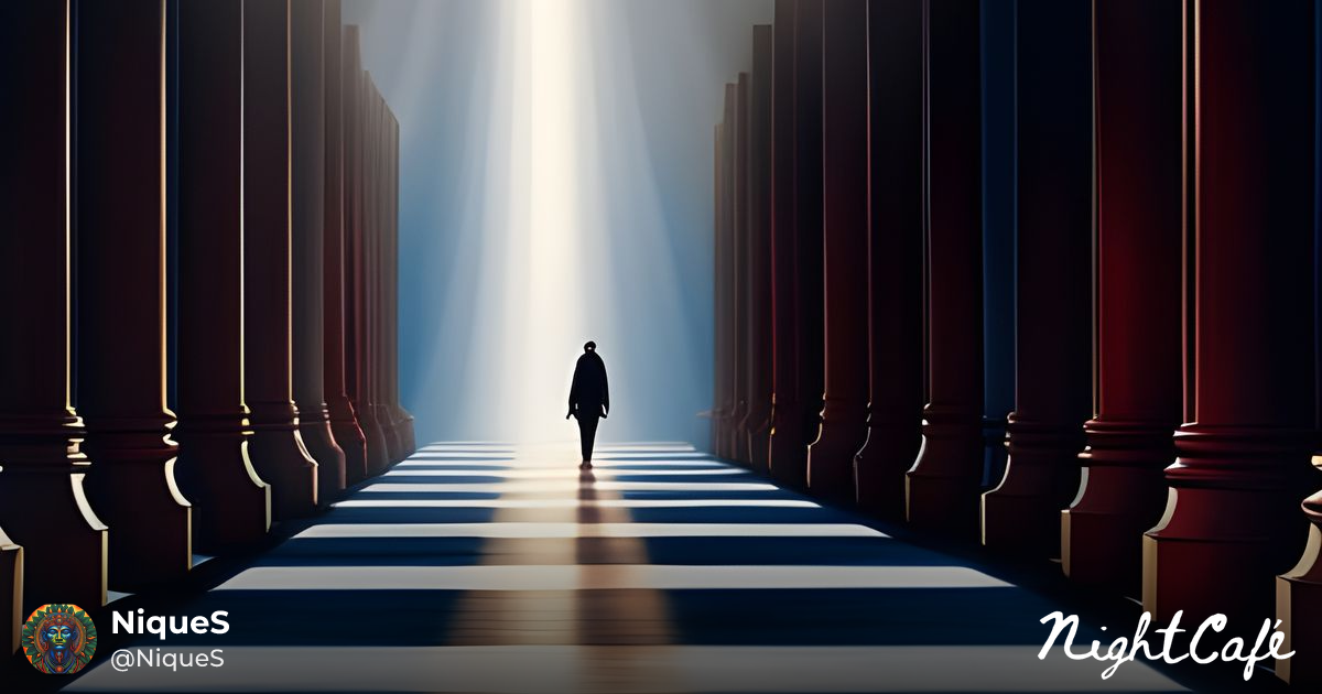 A single sunbeam of light is enough to drive away many shadows