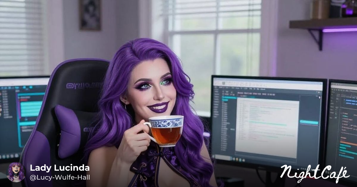 Running data - Woman in Gamer Chair Running Data Scripts