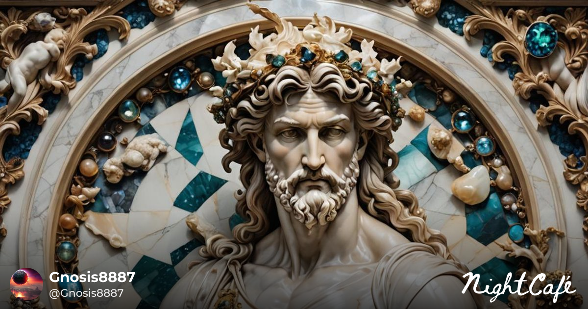 (Italian Style Panel Depicting Michelangelo’s Davi... - AI Art