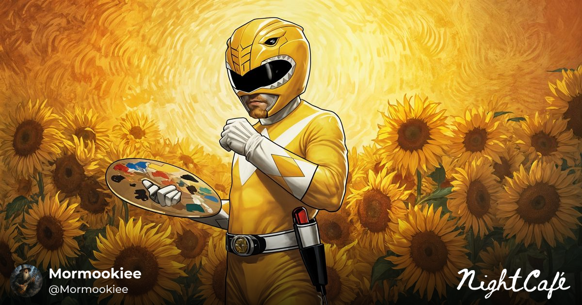Vincent Van Go Go Power Rangers! - Vincent Van Gogh as Yello...
