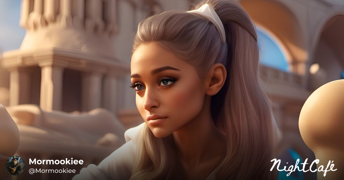 Ariana Sande - Ariana Grande Sandcastle: Detailed Digital Ar...