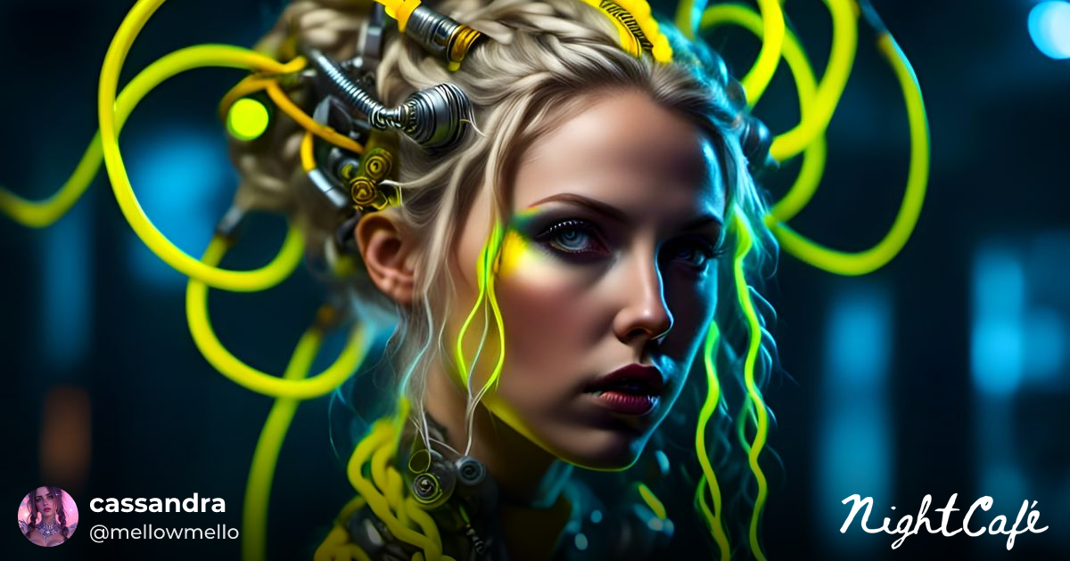 💛 Yellow Cyborg Color Study I - 💛 Yellow Cyborg Color Stud...