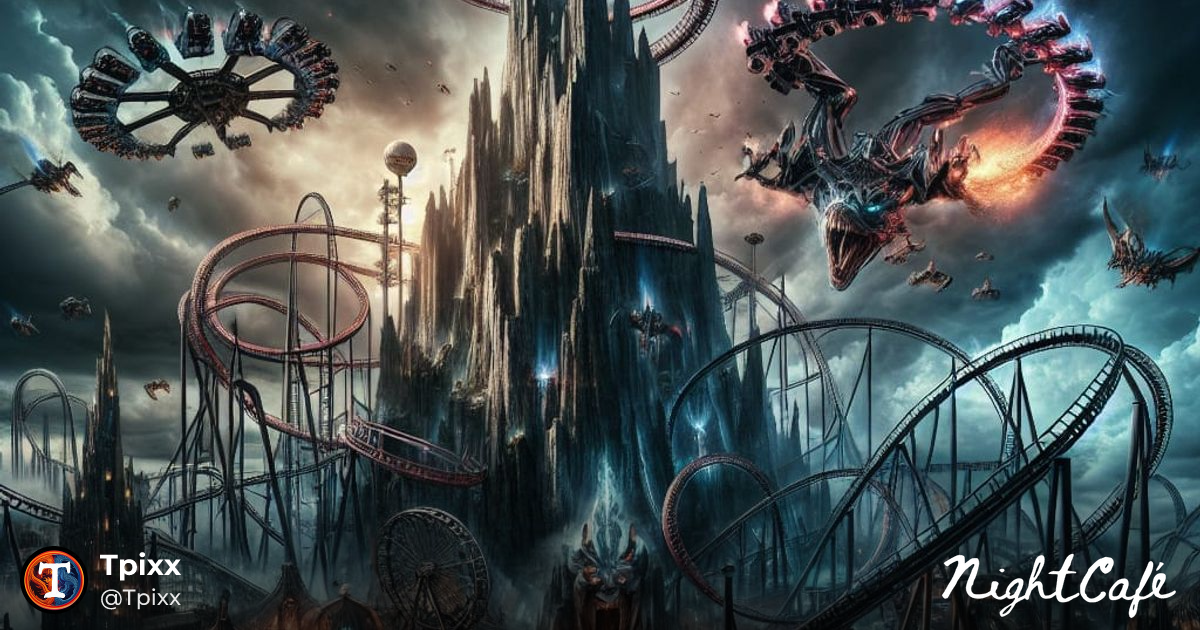 Insane Theme Park at the Mountain - Insane Theme Park at th...