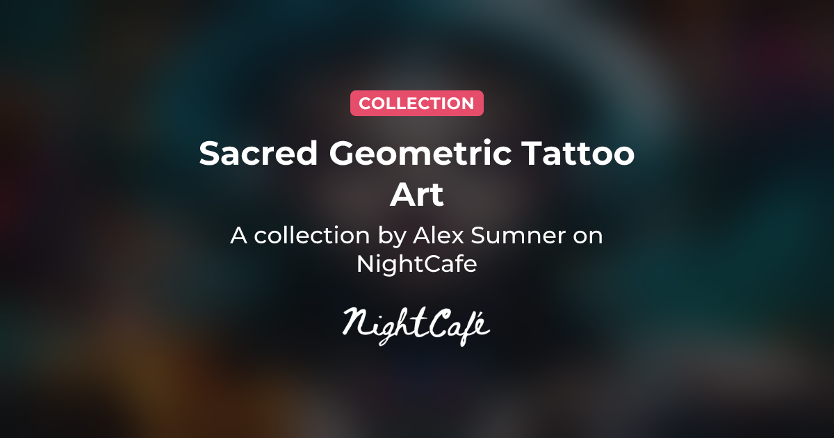 Sacred Geometric Tattoo Art - Collection of AI Generated Art by Alex ...