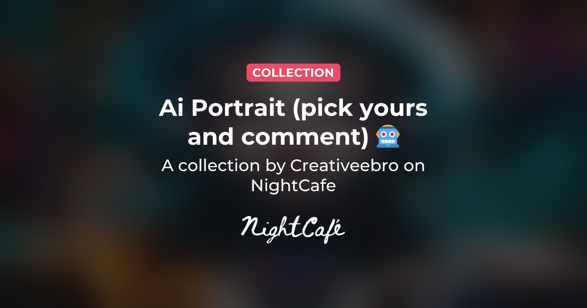 Ai Portrait (pick yours and comment) 🤖 - Collection of AI Generated Art ...