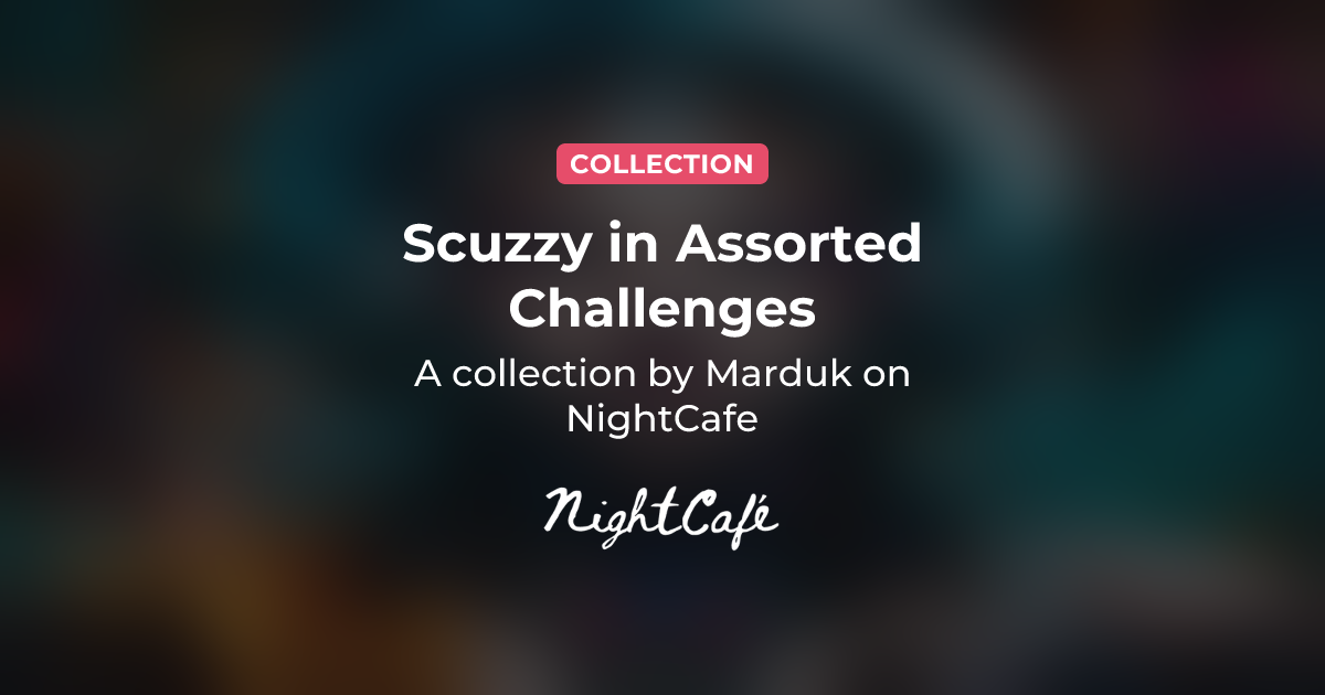 Scuzzy in Assorted Challenges - Collection of AI Generated Art by ...