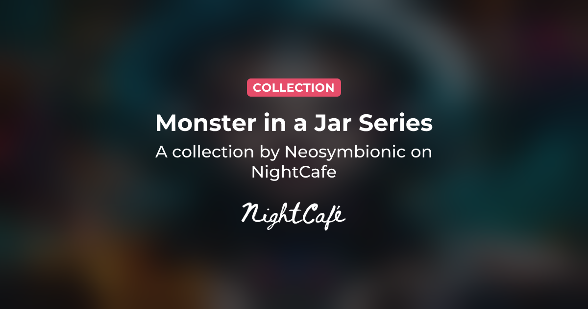 Monster in a Jar Series - Collection of AI Generated Art by ...