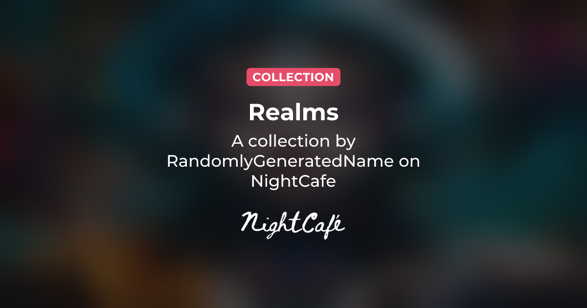 Realms - Collection of AI Generated Art by RandomlyGeneratedName - NightCafe