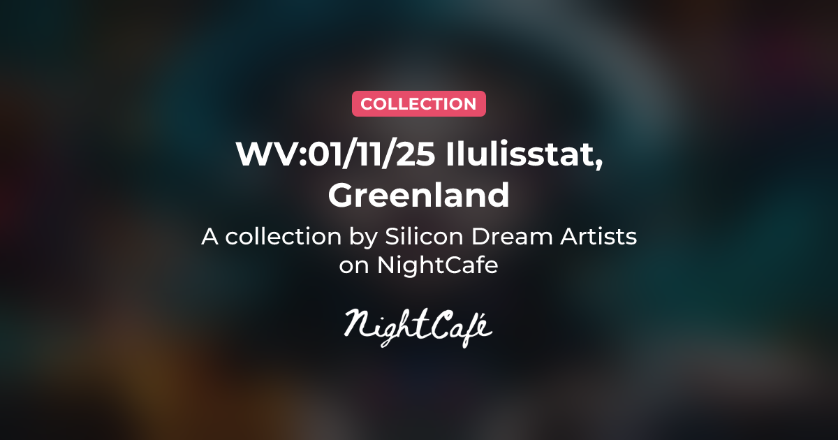 WV:01/11/25 Ilulisstat, Greenland - Collection of AI Generated Art by ...