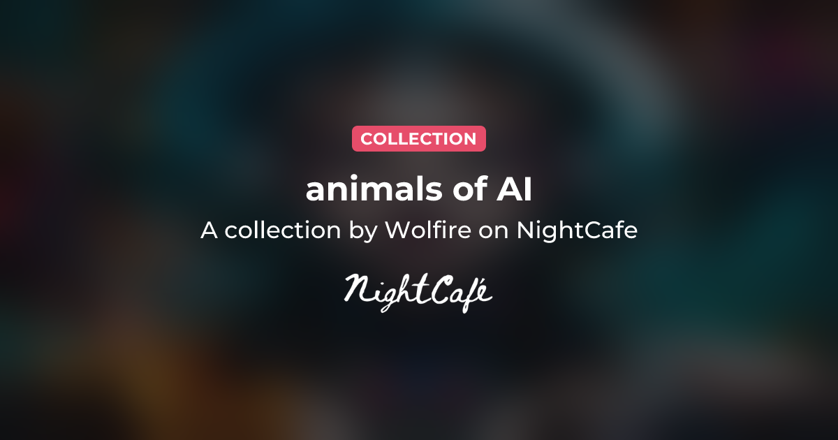 animals of AI - Collection of AI Generated Art by Wolfire - NightCafe Creator