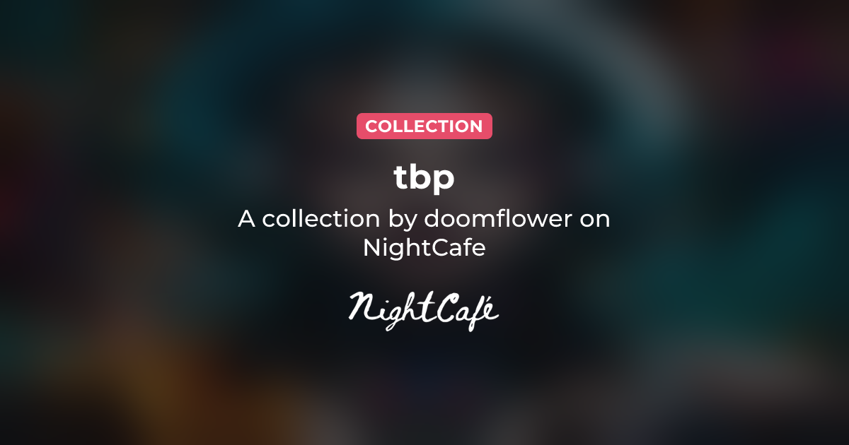 tbp - Collection of AI Generated Art by doomflower - NightCafe Creator