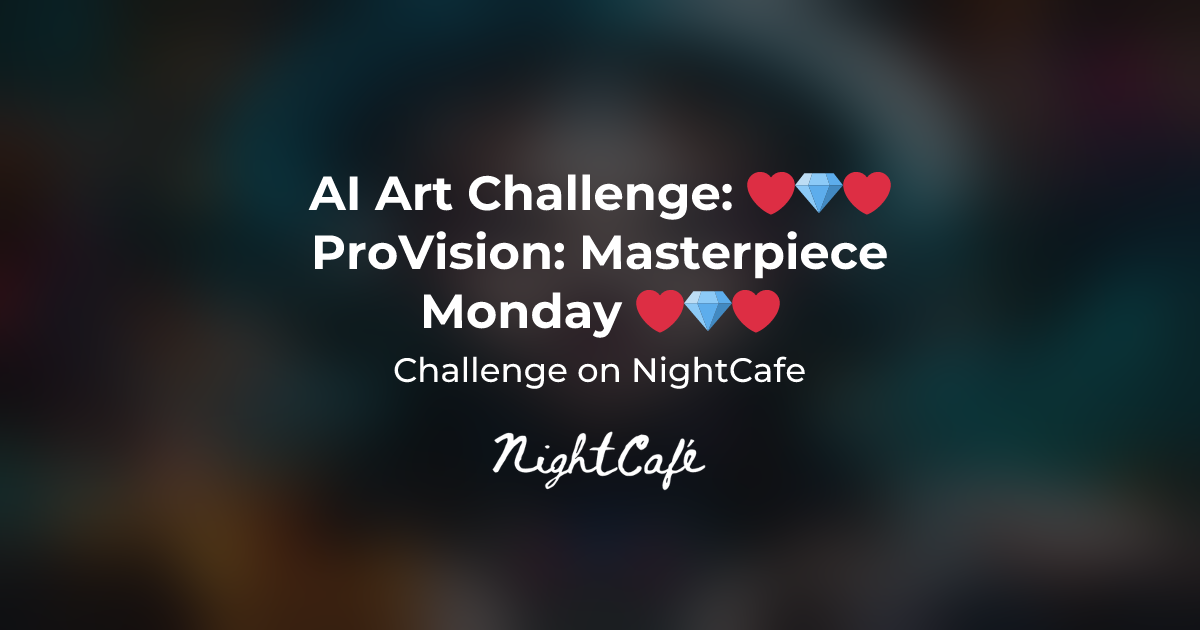 Challenge Results for ️💎 ️ ProVision: Masterpiece Monday ️💎 ️ - NightCafe