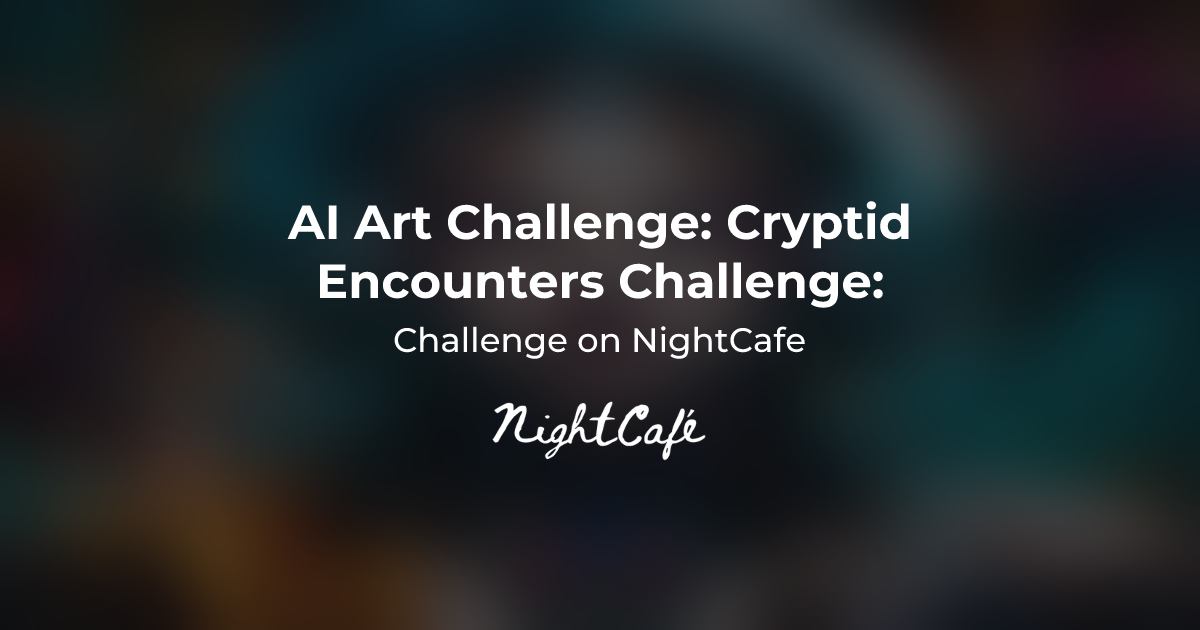 Challenge Results for Cryptid Encounters Challenge: - NightCafe Creator