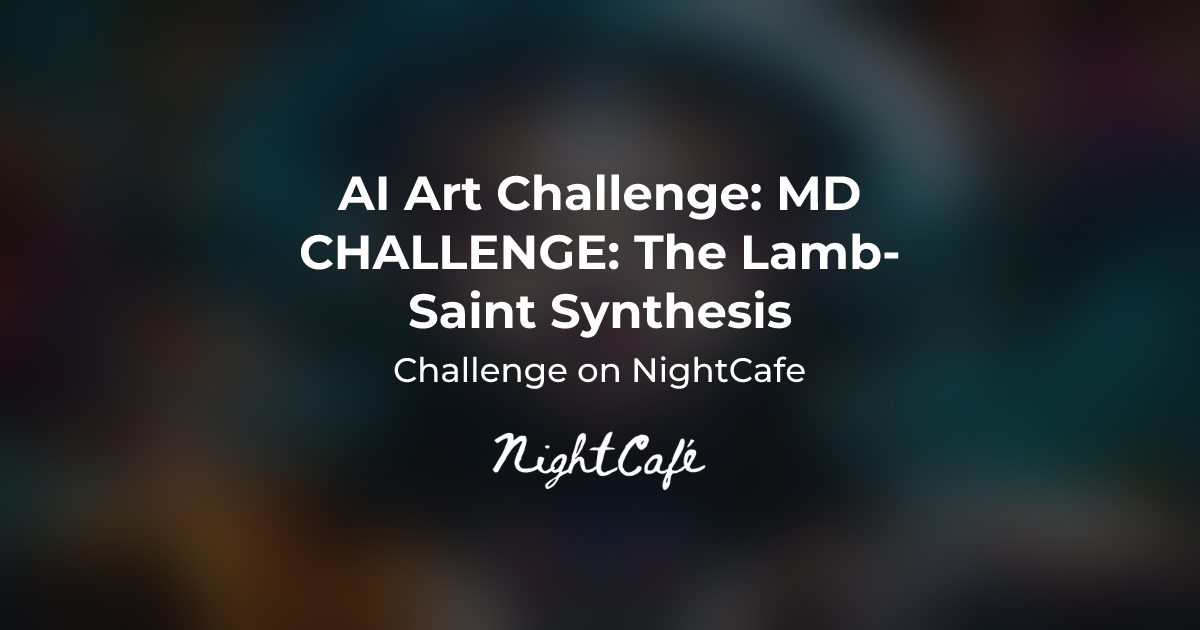 Challenge Results for MD CHALLENGE: The Lamb-Saint Synthesis - NightCafe