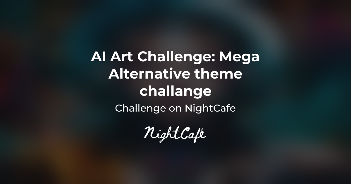 Challenge Results for Mega Alternative theme challange - NightCafe Creator