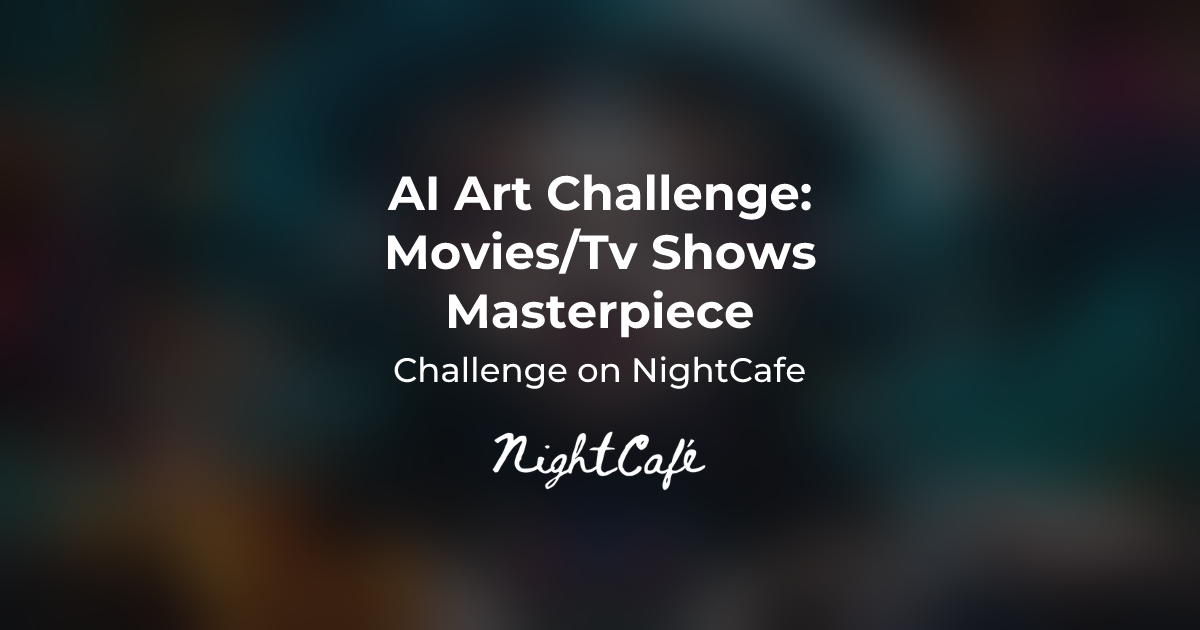 Challenge Results for Movies/Tv Shows Masterpiece - NightCafe
