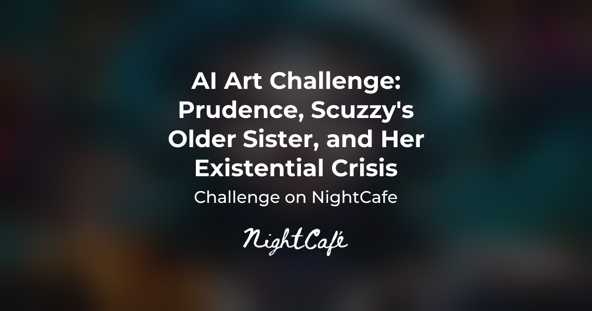 Challenge Results for Prudence, Scuzzy's Older Sister, and Her ...